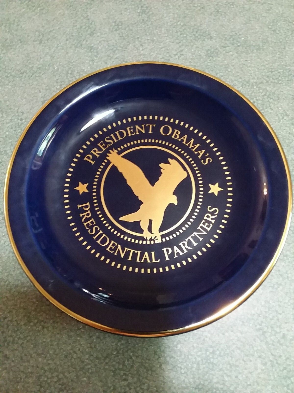 president Obama presidential partners plate Barack Obama | eBay
