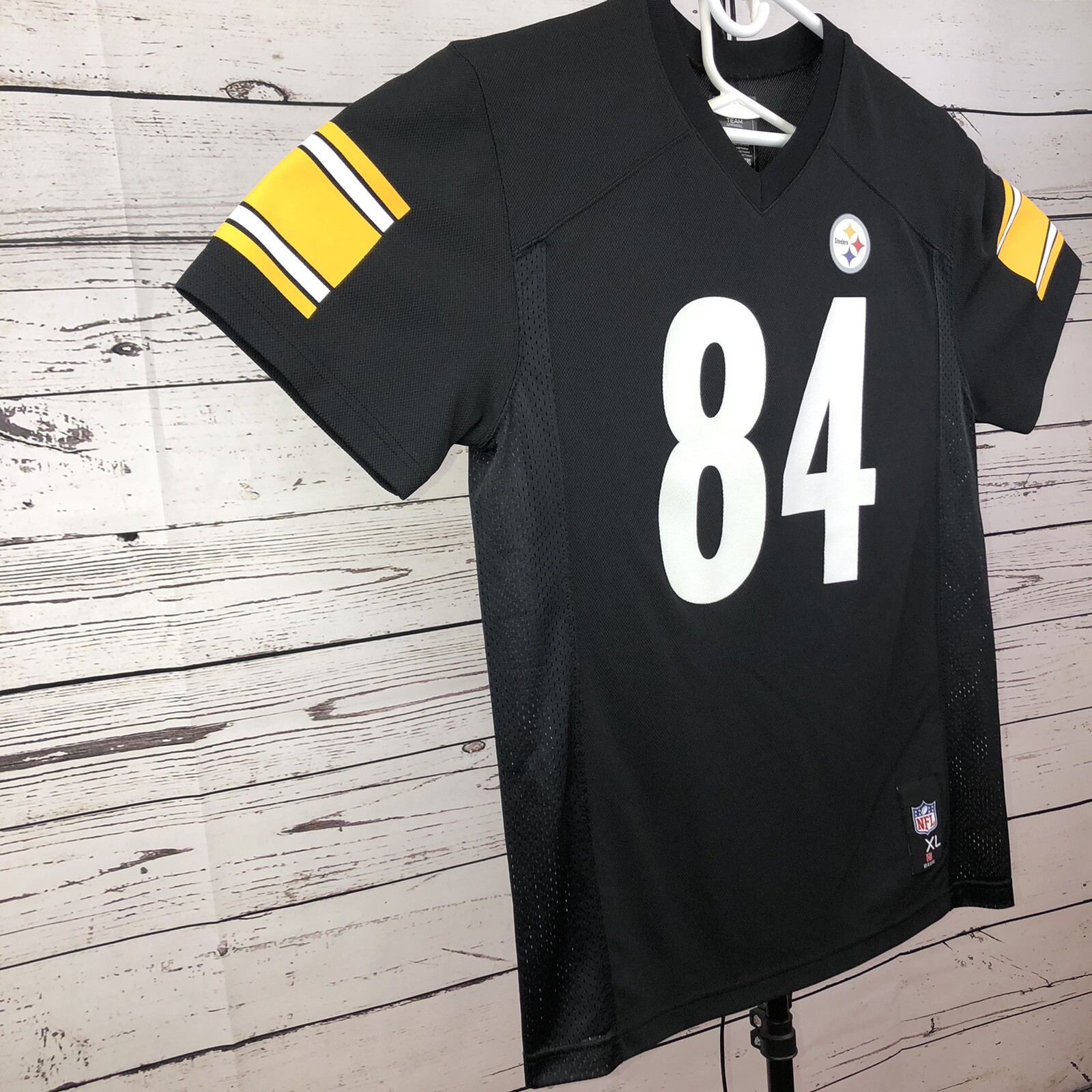 NFL XL Youth Pittsburgh Steelers 84 Brown Home Jersey | eBay