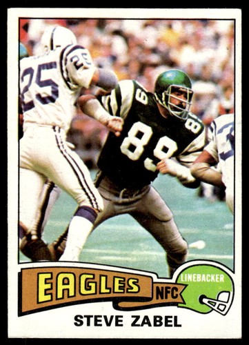 Topps 1975 Topps Steve Zabel Philadelphia Eagles | eBay