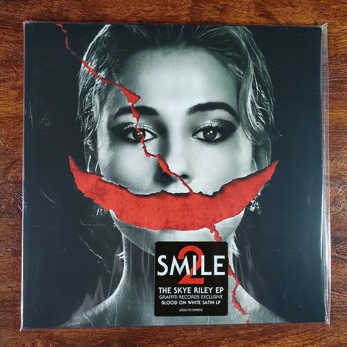 SMILE 2 Skye Riley EP Blood Splatter White Vinyl x/2500 w/sticker FREE ...