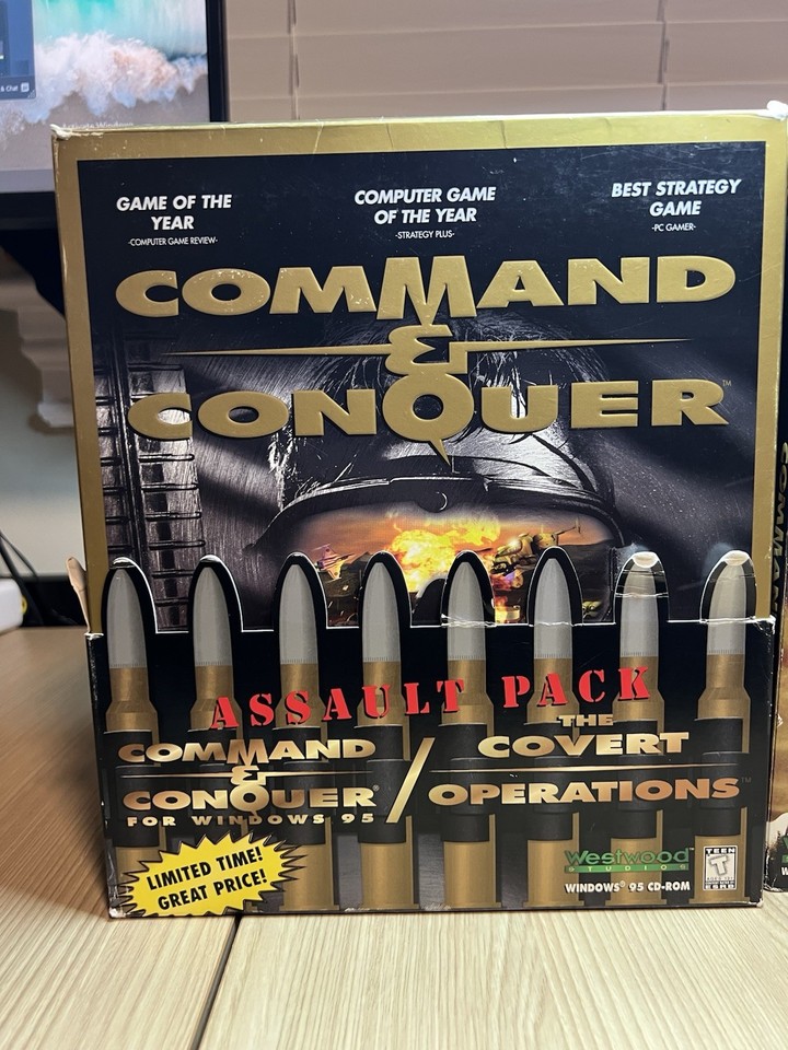 Command & Conquer Assault Pack With Tiberian Sun PC Windows 95 CD Game ...