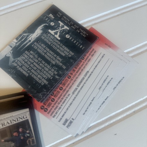 X-Files Trading Card Game Bulk Lot Of About 590 Cards NXT Games 1996 ...