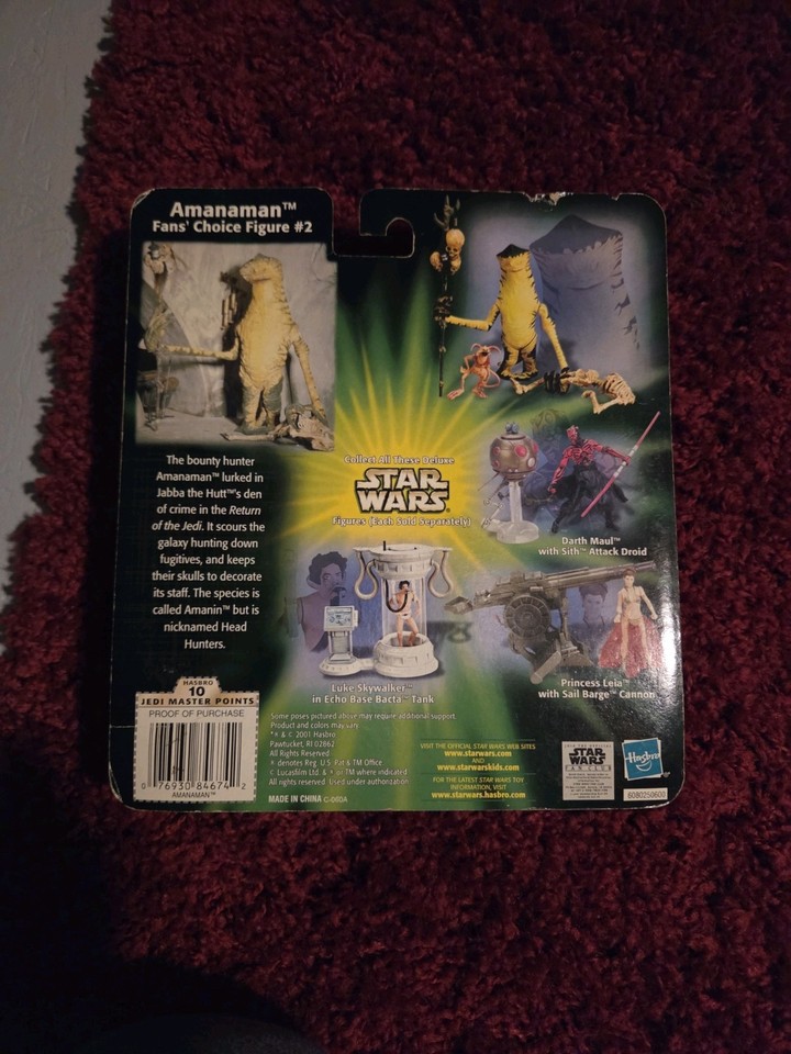 Star Wars Power Of The Jedi Luke Skywalker Echo Base Bacta Tank Hasbro ...
