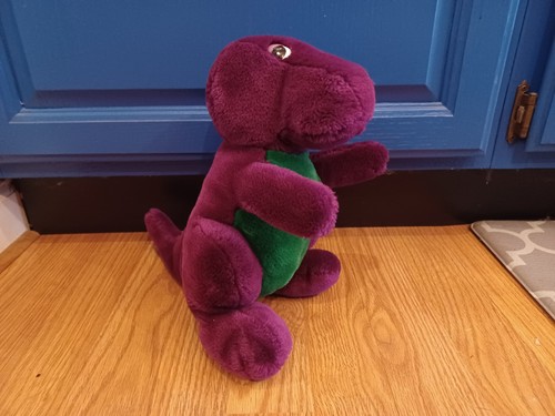 Vintage DAKIN LYONS GROUP Original BARNEY The Dinosaur 10” Plush ...