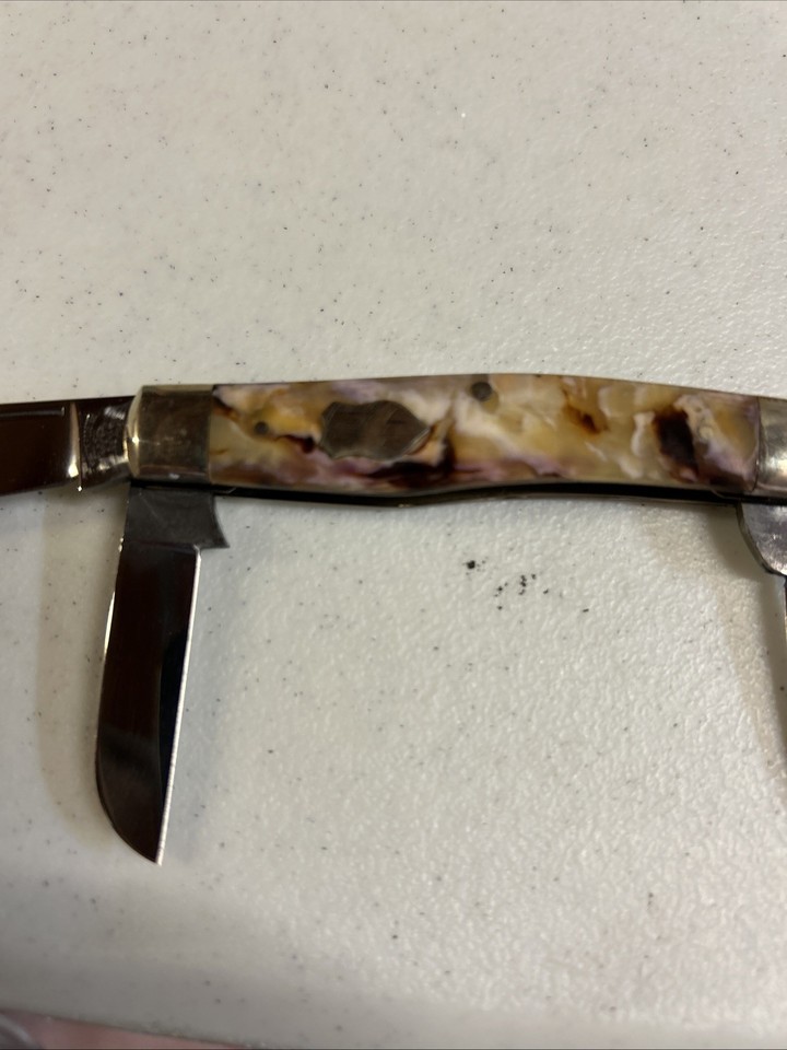 3 Blade Fighting Rooster Made In Germany. Frank Buster. Pocketknife ...