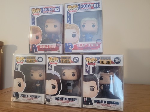 President Funko Pop Set Donald Trump Funko Pop 02. Hillary Clinton ...