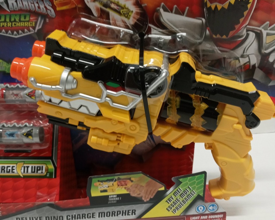 Bandi Power Rangers Deluxe Dino Charge Morpher Light Sounds Brand New ...