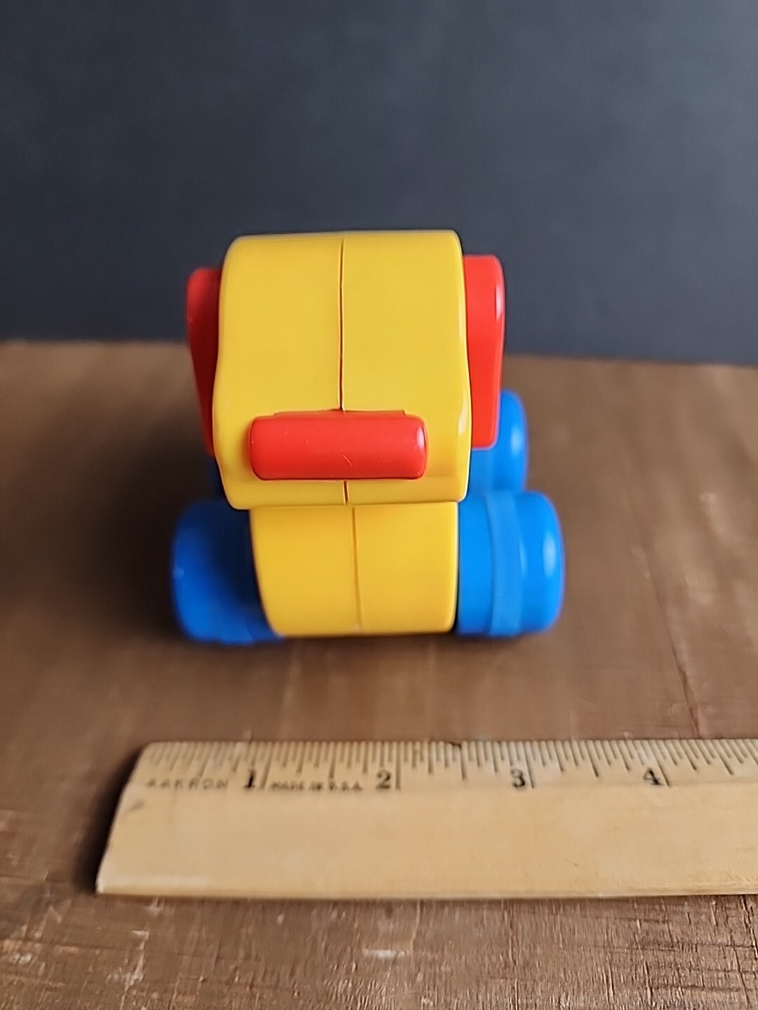 Vintage 1984 Child Guidance Wee Wheels Playskool Baby Rattle Toys Train ...