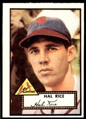 1983 Topps 1952 Reprint Series Hal Rice St. Louis Cardinals #398 | eBay