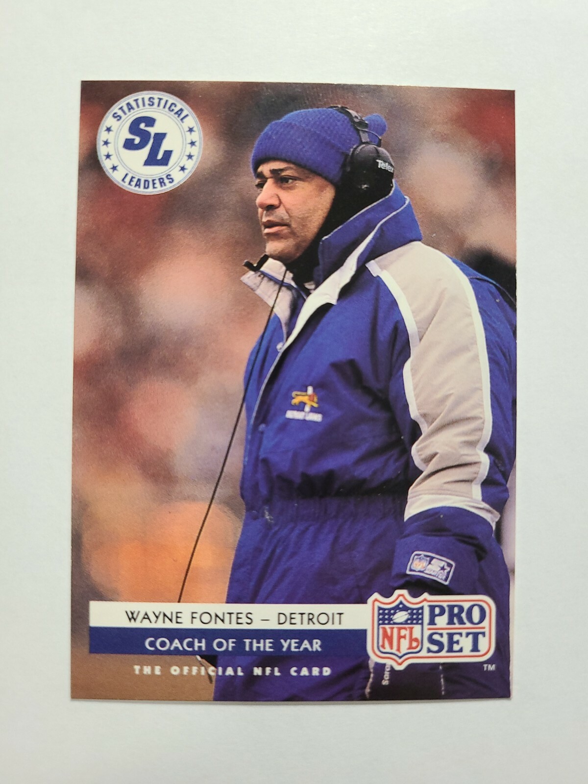 1992+Pro+Set+-+Statistical+Leaders+%233+Wayne+Fontes for sale online | eBay