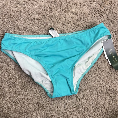 Ralph Lauren blue bikini bottoms women’s size 12 | eBay