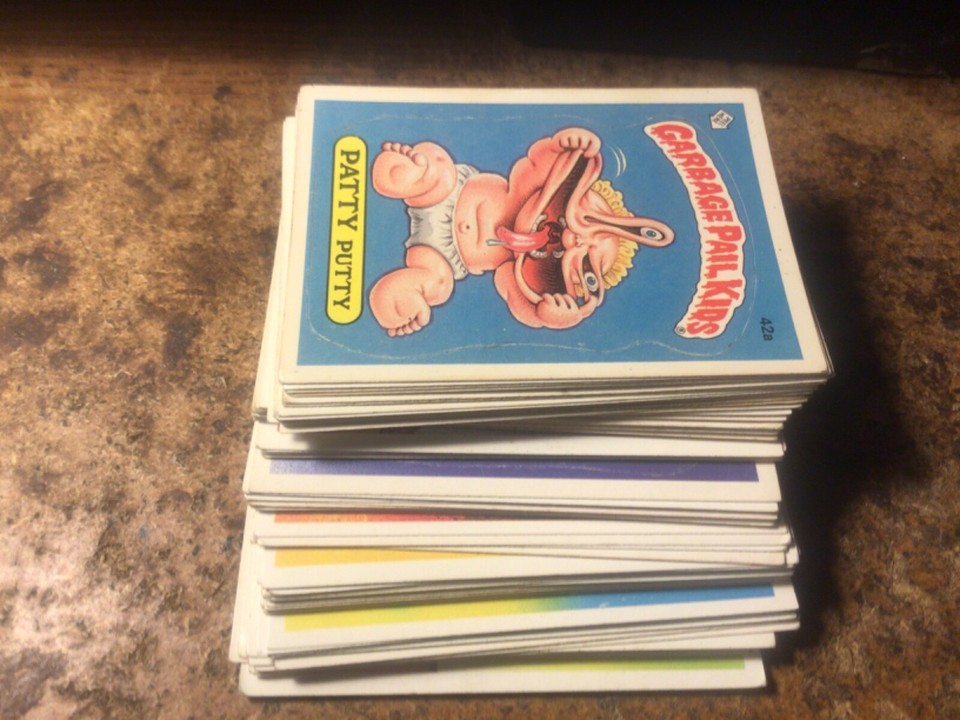 *GPK garbage pail kids 1985 series 2 complete 86 card set Messy Tessie ...