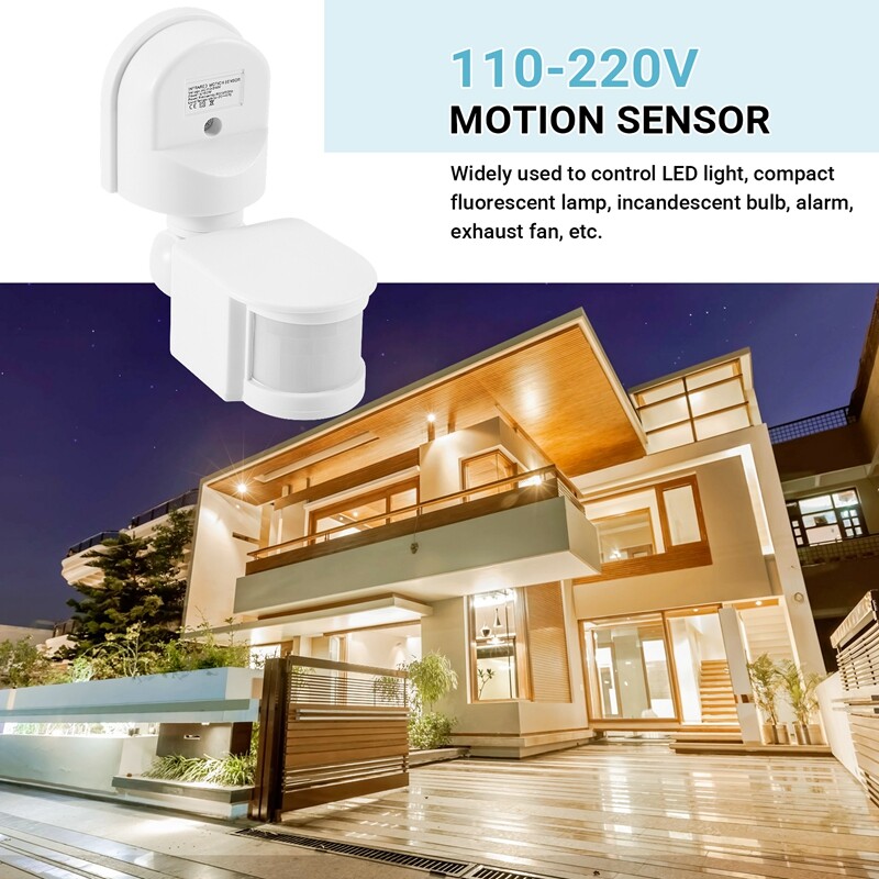 2X(Infrared Motion Sensor AC110V-240V Adjustable Sensor Switch for PIR Body3894 | eBay