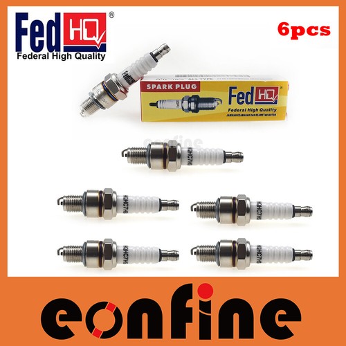 6 Pcs FedHQ Spark Plug For Honda Motorcycle XR80 1979 1980 1981 | eBay