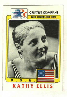 1983 Topps History’s Greatest Olympian KATHY ELLIS Trading Card #34 NM ...