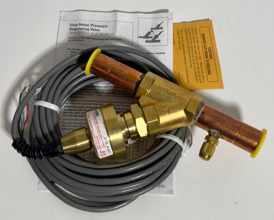 Parker Sporlan CDST-9 20'-S - Electric Pressure Regulating Valve With ...