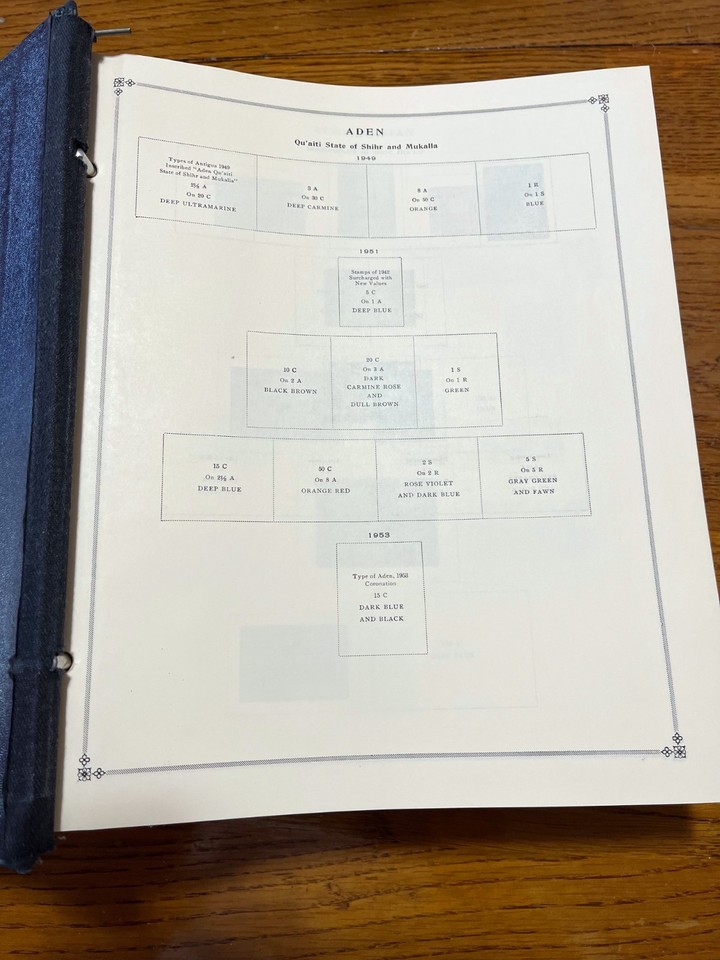 SCOTT INTERNATIONAL PART III STAMP ALBUM WITH BONUS STAMPS - NO RESERVE ...