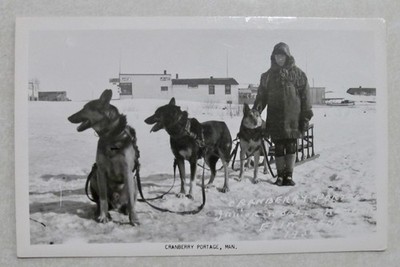 RPPC Unposted CRANBERRY PORTAGE MANITOBA, JR. WORLDS CHAMPION 1934 | eBay