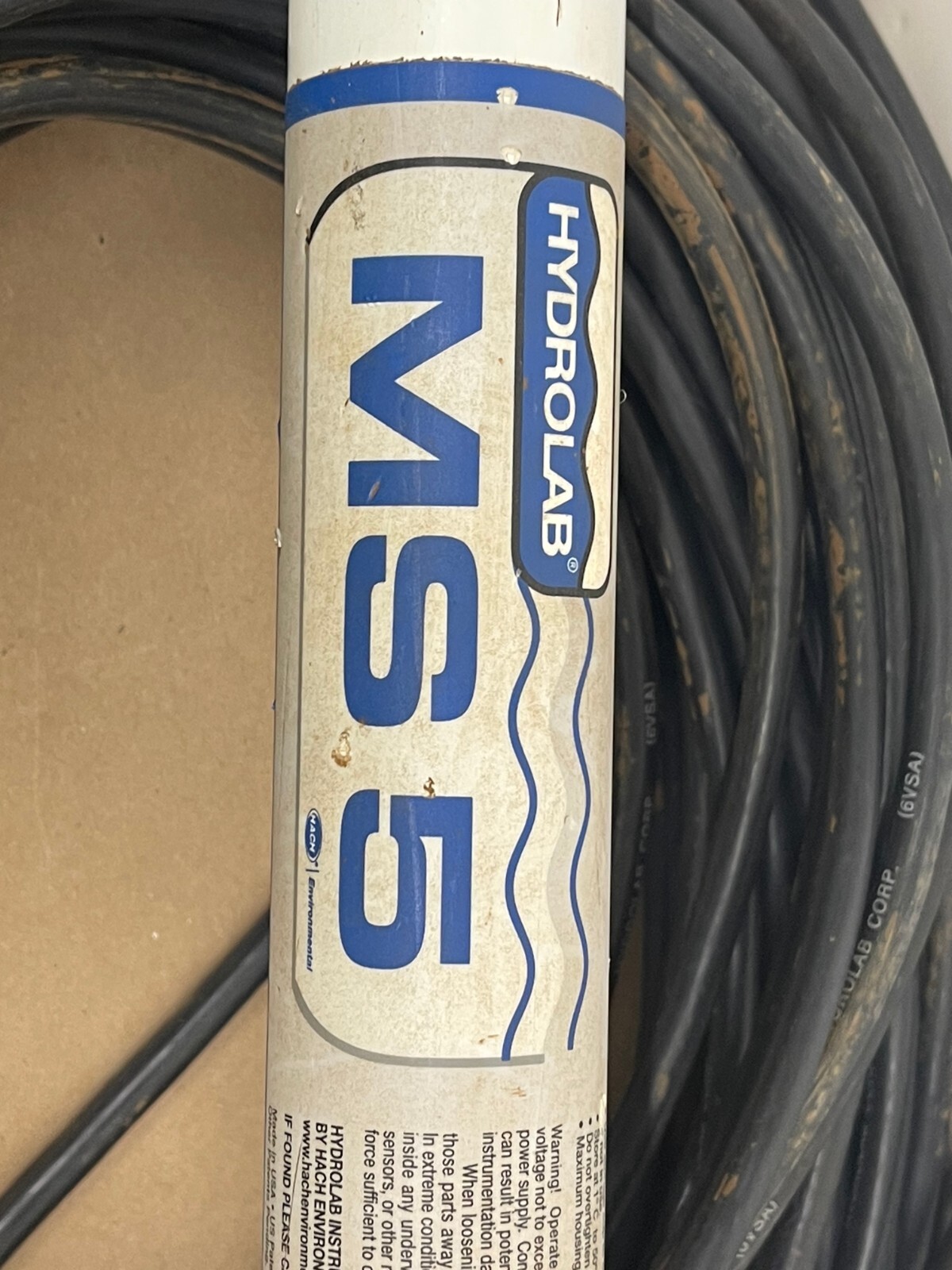 Hydrolab MS5 MiniSonde 5 Water Quality Probe W/ 25 Meter Cable | eBay