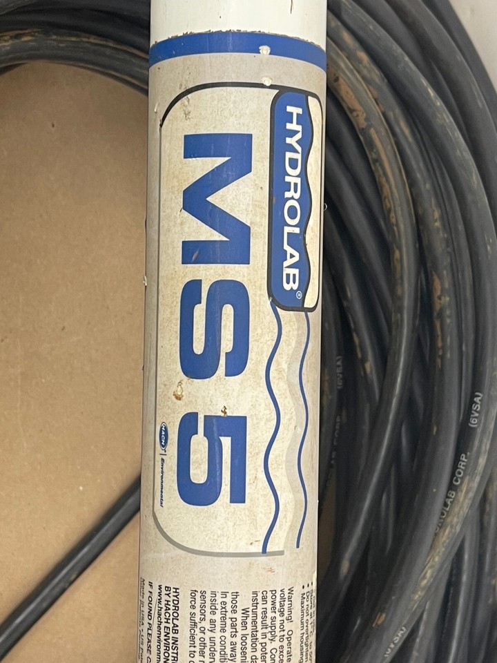 Hydrolab MS5 MiniSonde 5 Water Quality Probe W/ 25 Meter Cable | eBay