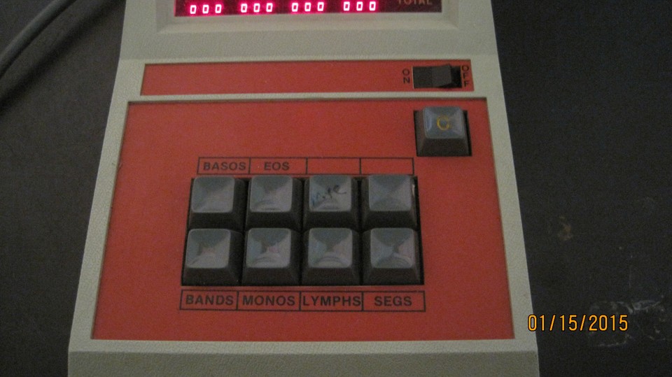 DIFFCOUNT MD-8 Cell Counter Lot A118 | eBay