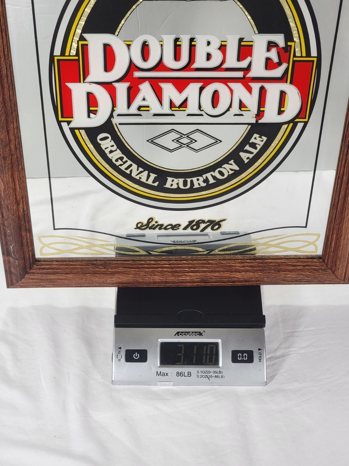 Vintage Double Diamond Original Burton Ale Beer Mirror Sign Bar ...