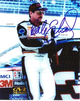DALE EARNHARDT SR - NASCAR Autographed Signed 8x10 Reprint Photo #2 ...