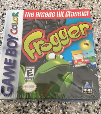 Gameboy Color Frogger New Sealed The Arcade Hit Classic Style Game Play ...