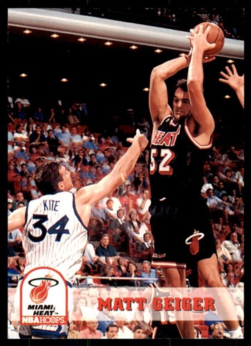 1993-94 NBA Hoops Matt Geiger B Basketball Cards #361 | eBay