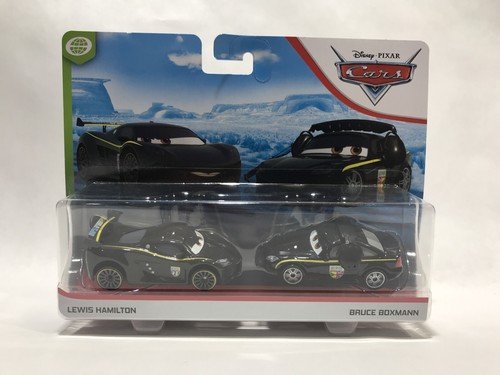 Disney Pixar Cars LEWIS HAMILTON - BRUCE BOXMANN Twin Pack Mattel | eBay