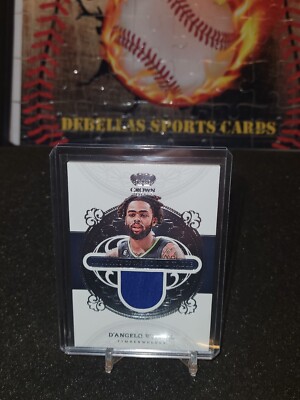 2021-22 Panini Crown Royale D'ANGELO RUSSELL #KRT-DAR PATCH | eBay