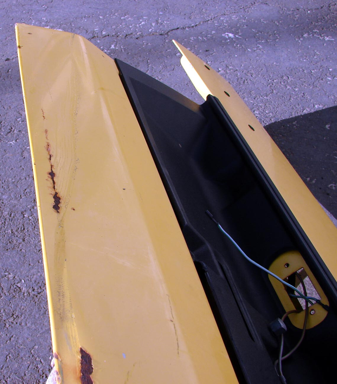 1982 VW Rabbit Cabriolet Convertible Trunk Rear Deck Lid | eBay