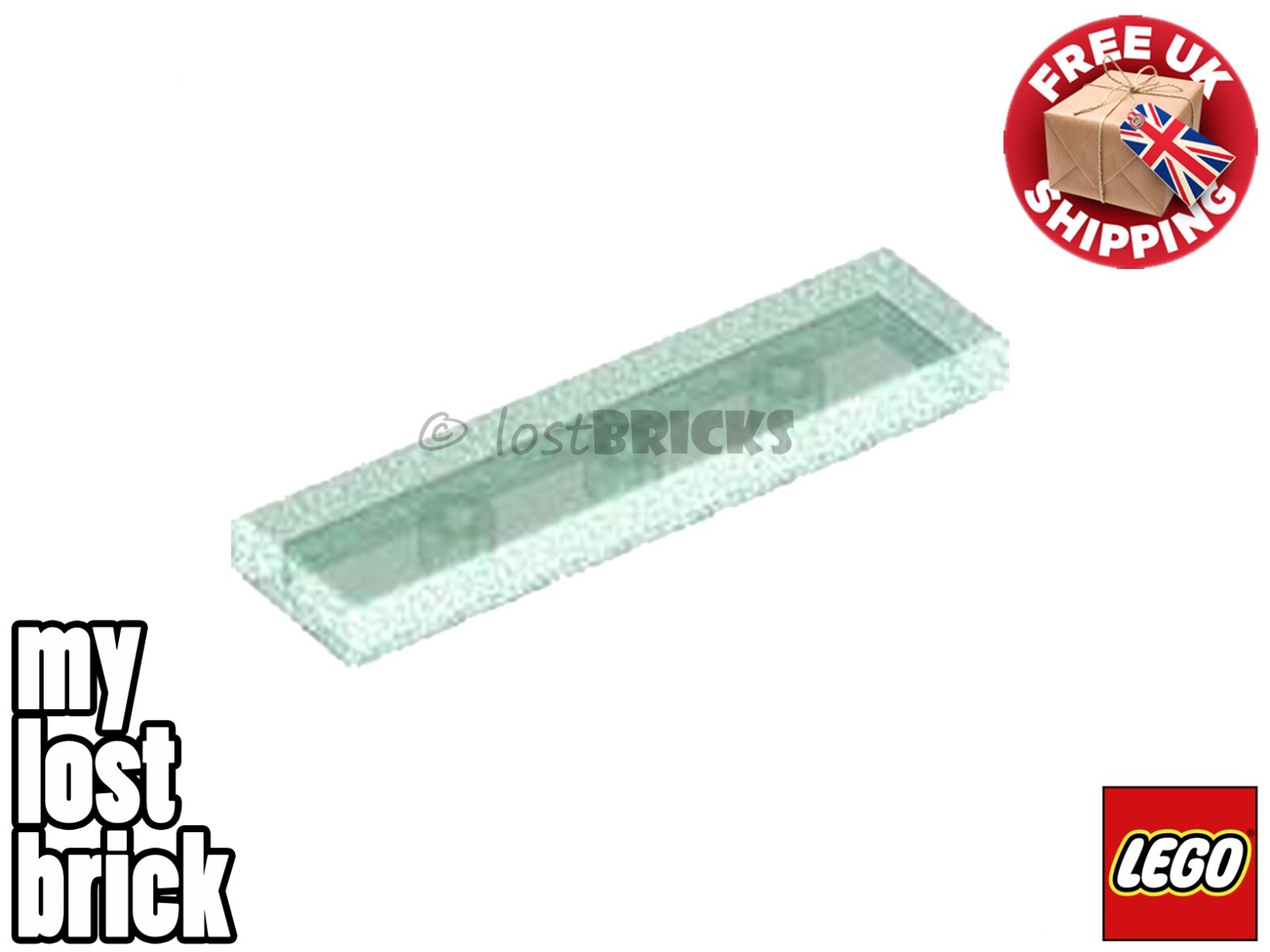 LEGO - Part 2431 - Pack of 5 x NEW LEGO Tiles 1x4 + SELECT COLOUR ...