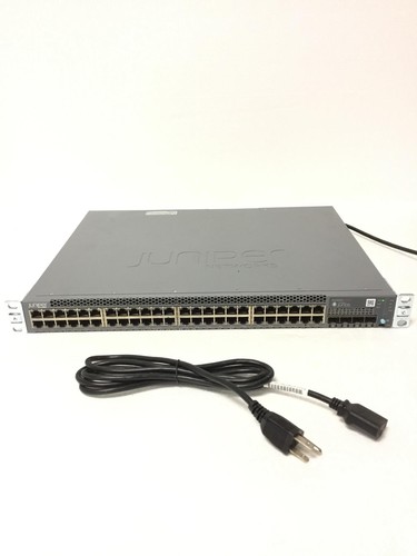 Juniper Networks Ex3400 48 Ports PoE+ Gigabit Switch w/ Rack Ears, FREE ...