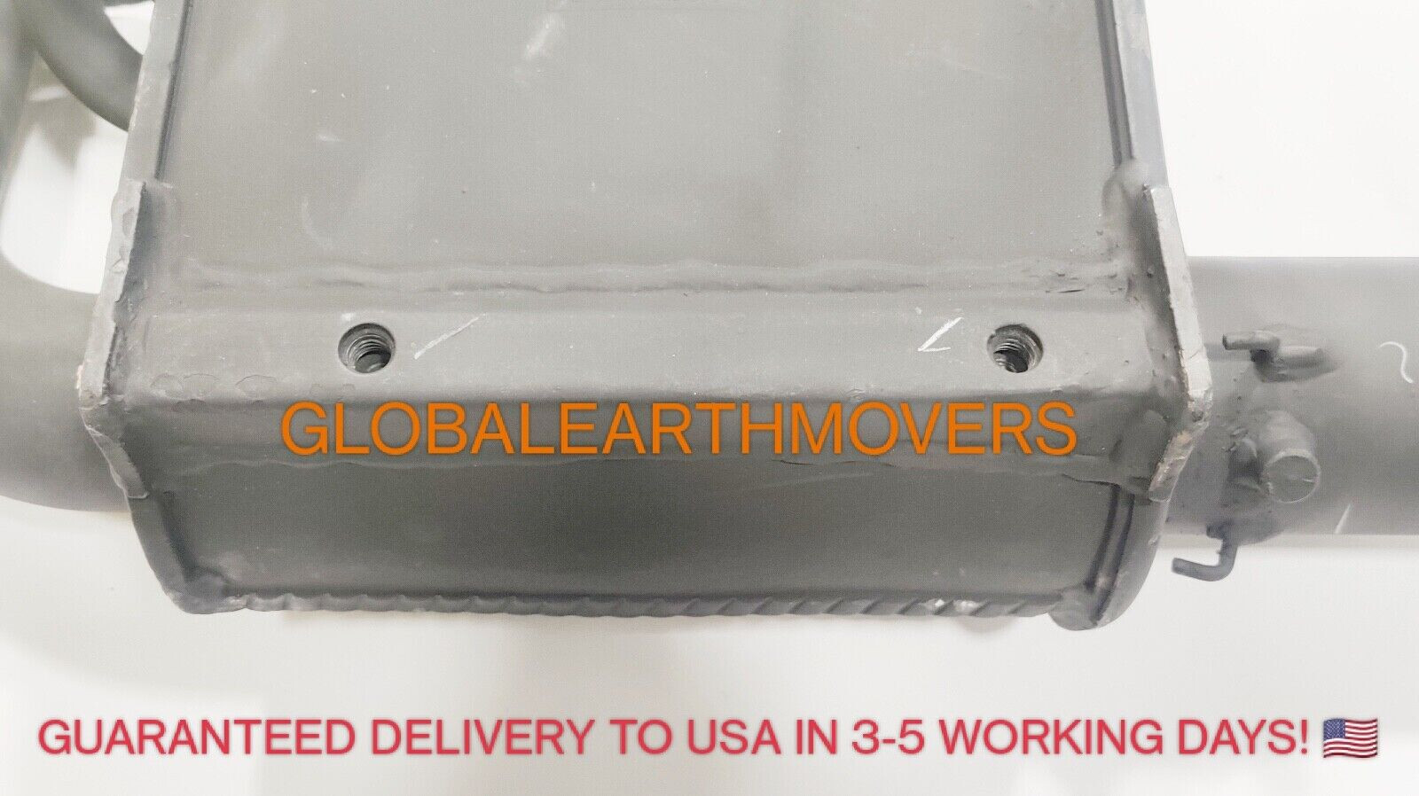 JCB PARTS - GENUINE ABI EXHAUST SILENCER TURBO T3 (PART NUMBER: 128 ...