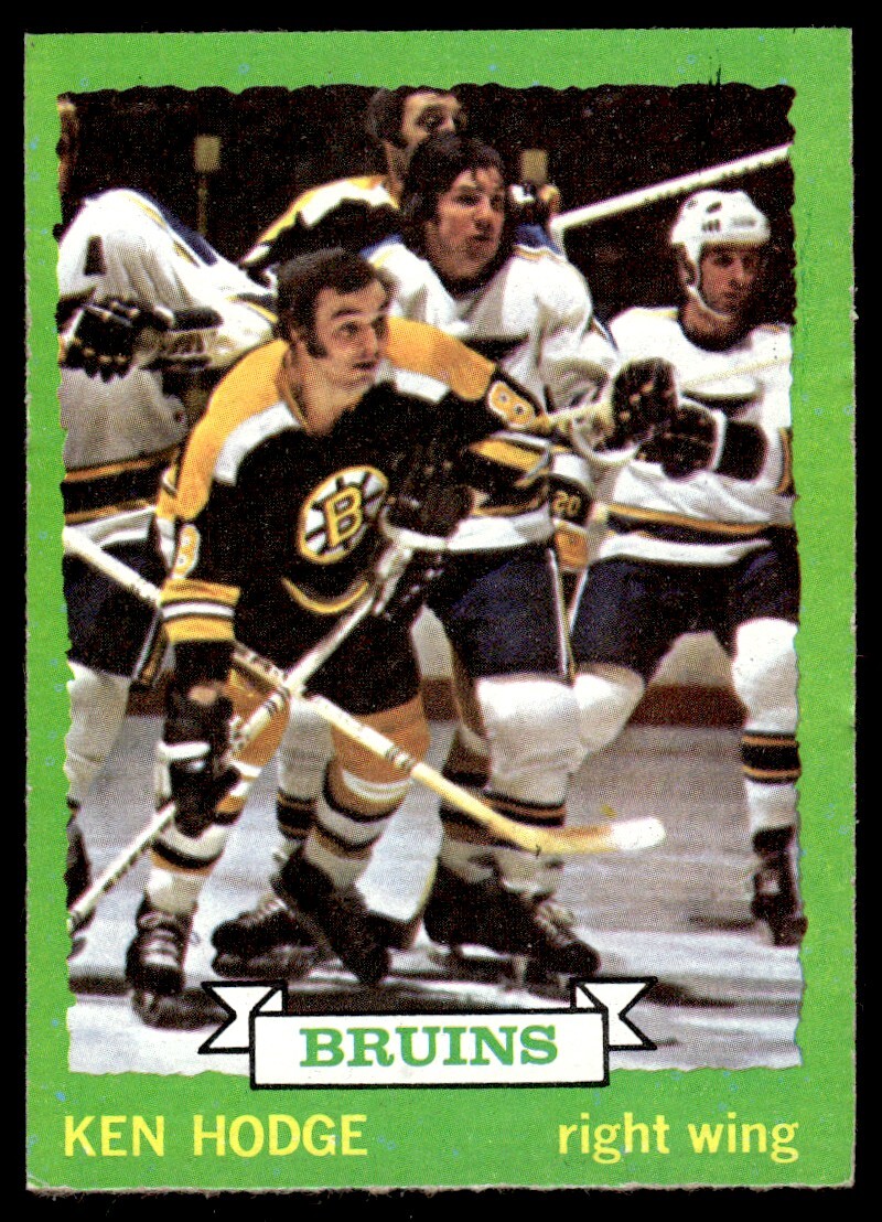 1973-74 Topps Hockey Ken Hodge Boston Bruins #133 | eBay