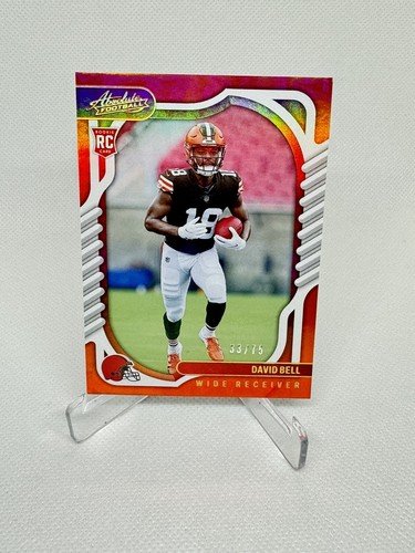 2022 Panini Absolute - Rookies David Bell #132 Spectrum Orange /75 (RC ...