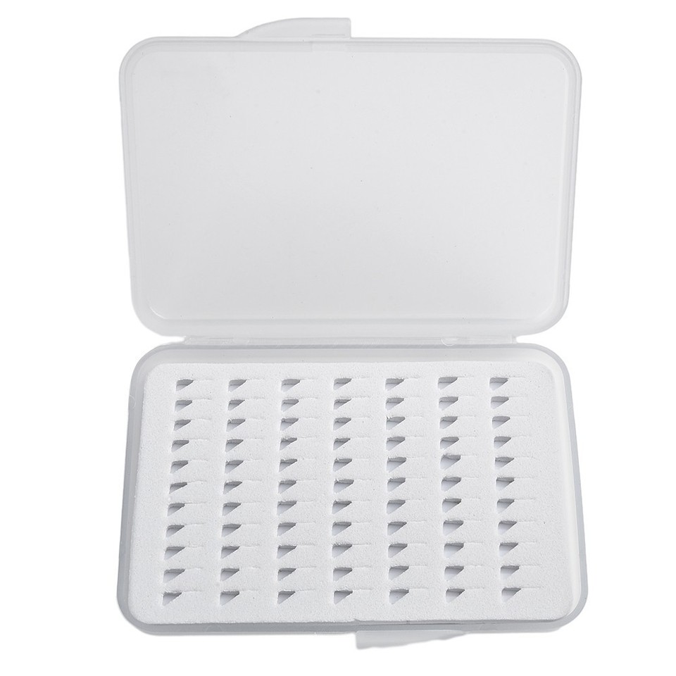 Fish Hook Tackle Fishing Fly Box PP Portable Slim Storage. Tackle Box ...