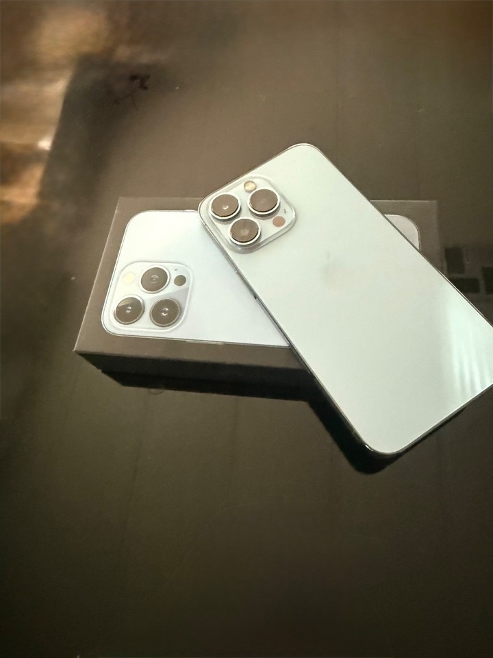 Apple iPhone 13 Pro - 512 GB - Sierra Blue (Unlocked) | eBay