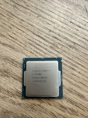 Intel 6th Gen Core i7-6700K 4.0GHz 4-Core LGA1151 CPU SR2L0 | eBay