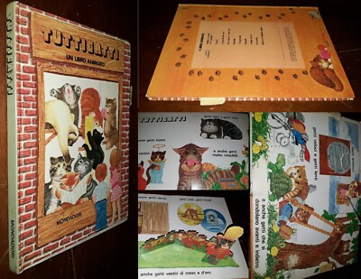 Tuttigatti, un libro animato, 1°Ed. Mondadori 1976. Pop-up | eBay