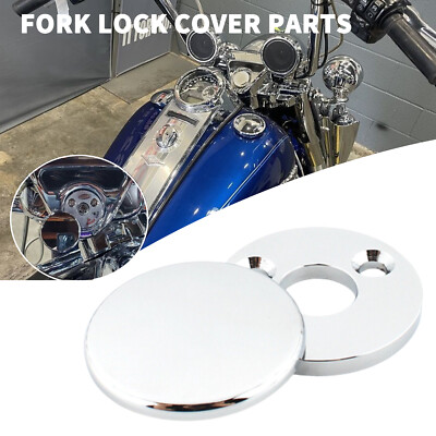 Motorcycle Fork Lock Cover Aluminum For Harley 94-up Road King EFI ...