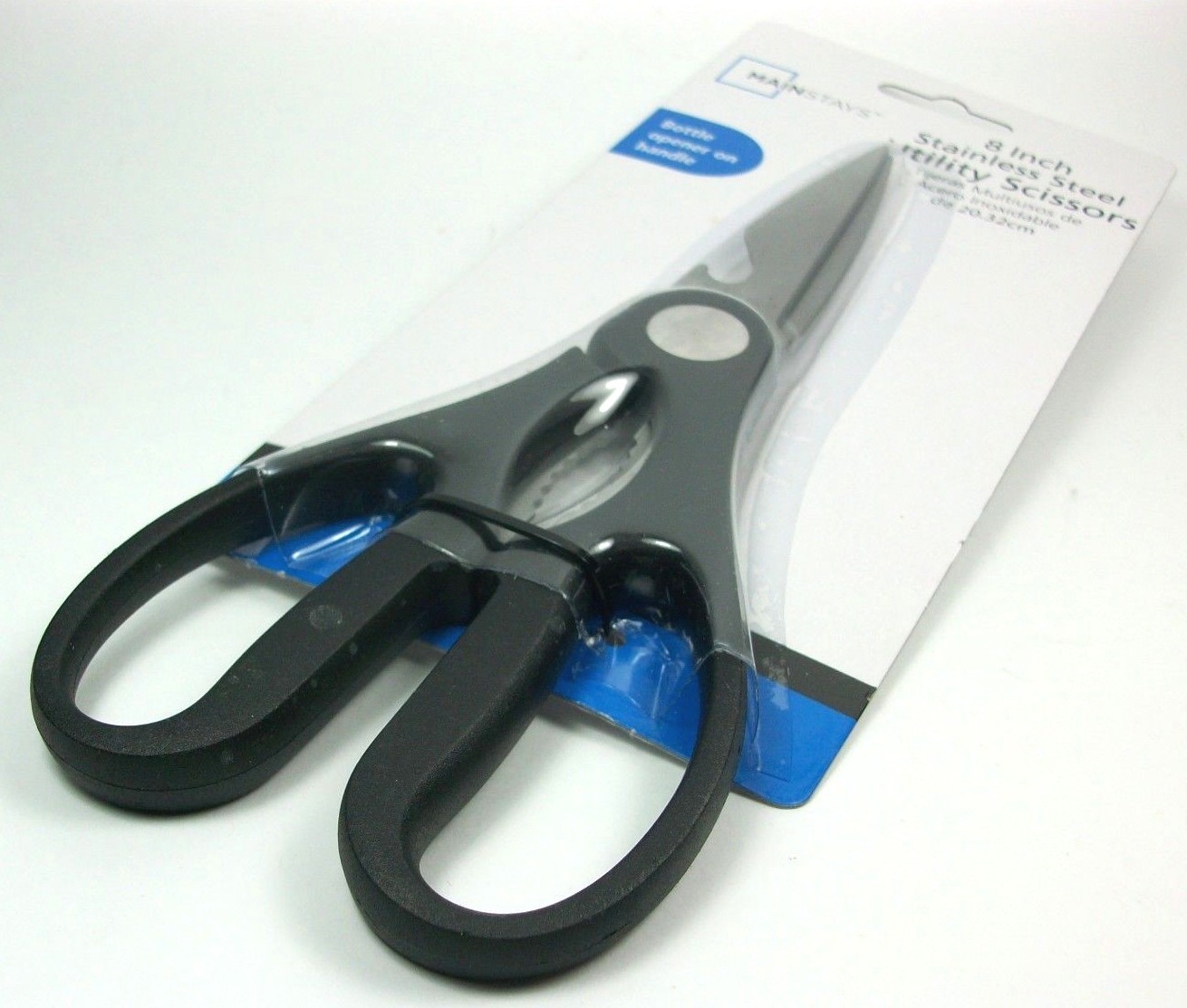 MAINSTAYS 8 Inch Stainless Steel Utility Scissors C4 | eBay