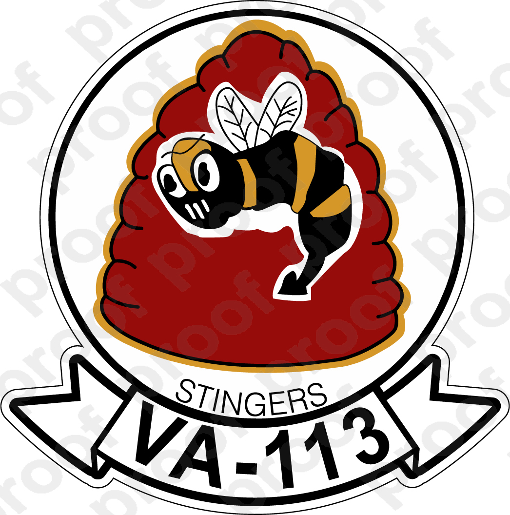 STICKER USN VA 113 STINGERS | eBay