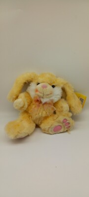 Keel Toys Simply Soft Yellow Rabbit Bunny Plush Soft Toy Easter | eBay UK