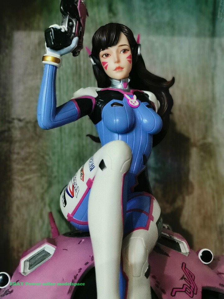 MKE Studio1/4 Mecha Girl DVA Overwatch Painted DX Ver Statue Figure In Stock | eBay