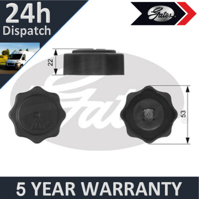 Gates Radiator Cap Fits Defender Freelander Cooper TF MGF ZR 25 45 200 ...