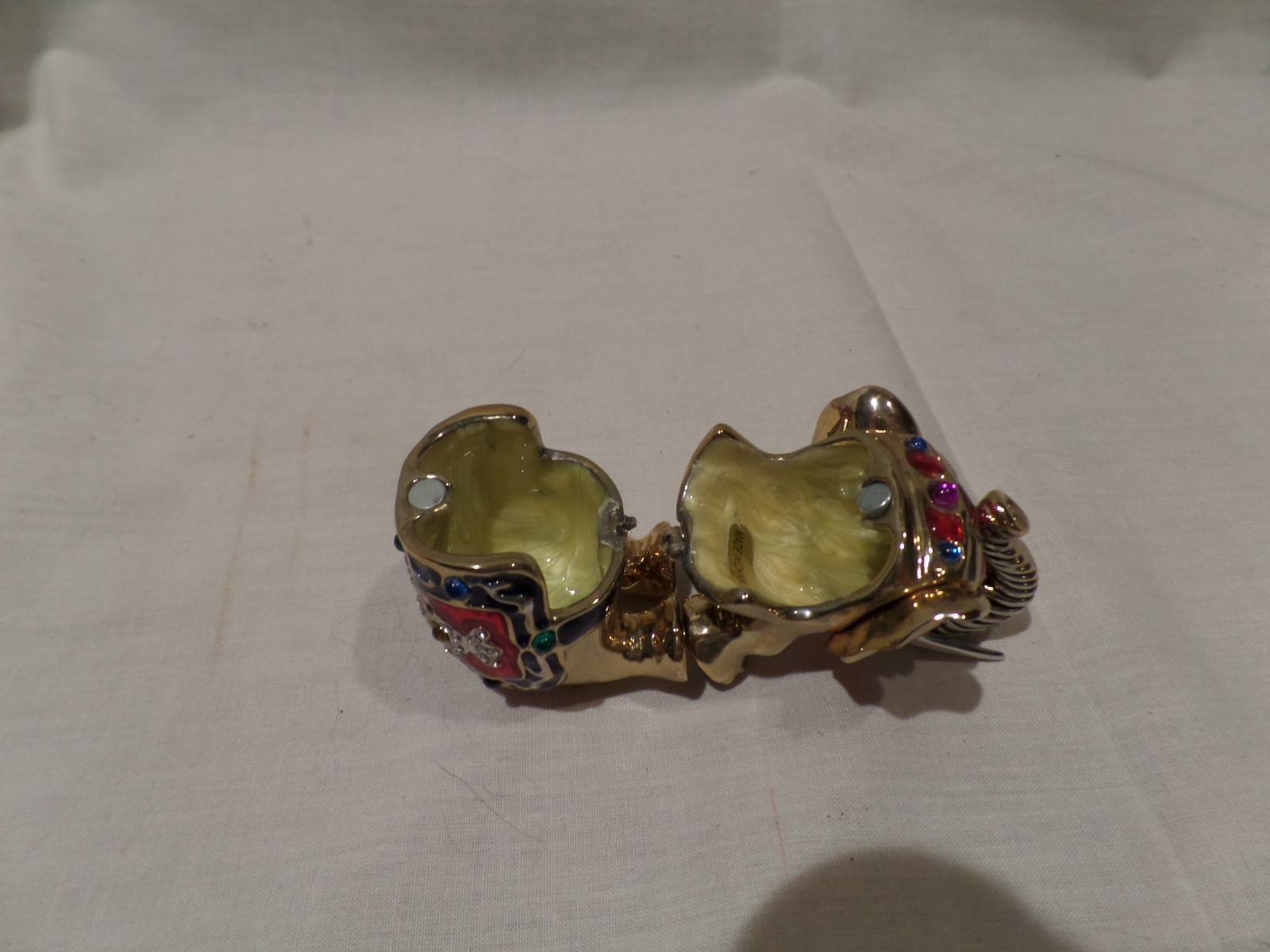COLORFUL ELEPHANT-TINKER BOX-JEWELED,RHINESTONE STUDDED ENAMEL | eBay