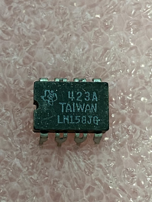 Texas Instruments LM158JG 1826-0592 IC OP AMP GP dual 8 Pin TO-99 ...