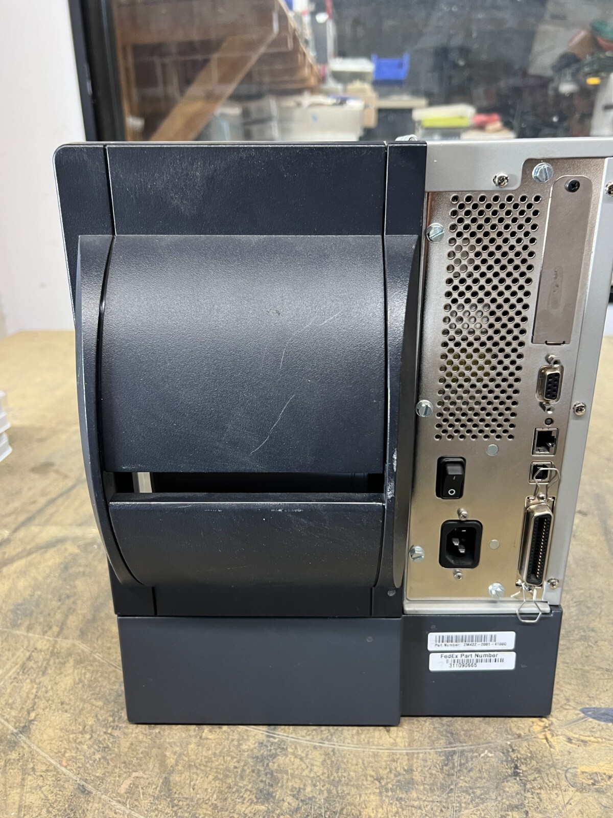 Zebra ZM400 ZM400-2001-0100T Thermal Direct Label Barcode Tag Printer ...